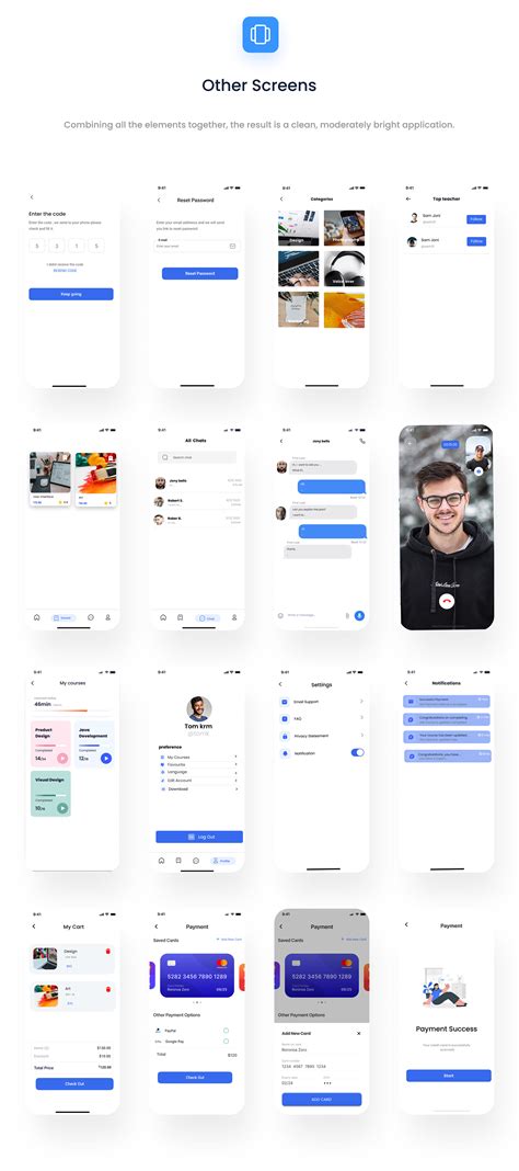 Online Course App Behance