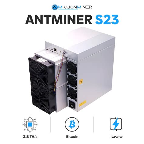 Bitmain Antminer S23 318th Bitcoin Miner Sha256 Neu Millionminer