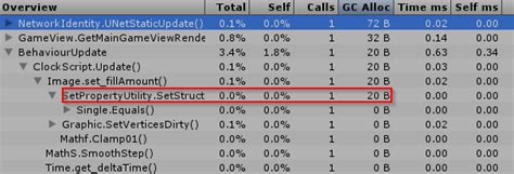 Imagefillamount And Memory Allocation Unity Engine Unity Discussions