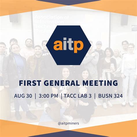 Aitp Utep On Linkedin Aitp
