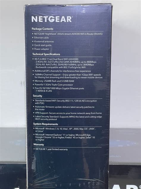 Netgear Nighthawk AX AX Wireless Wi Fi Router RAX NAS ARMOR By Bitfi