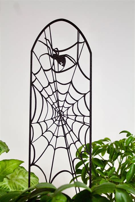 Spider Web Trellis 3d Printed Plant Trellis Plant Accessories Halloween