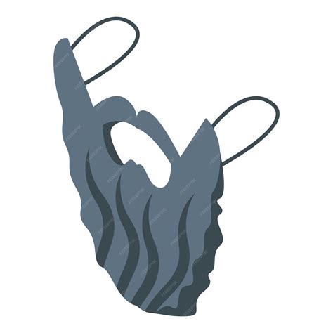 Premium Vector Party Beard Icon Isometric Vector Cone Hat Happy Carnival