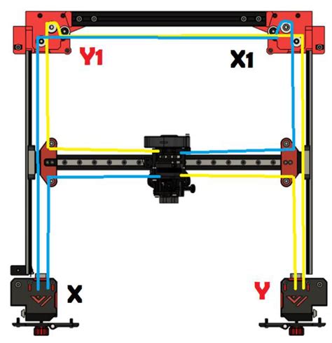 Belt Routing And Tensioning AWD WD VzBoT Documentation