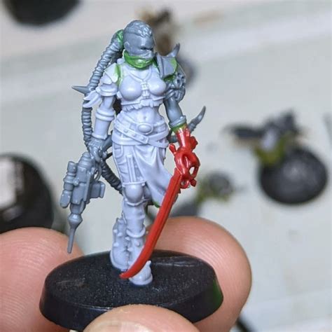 Jp Miniatures On Twitter A New Necromunda Deathmaiden For My Eschergang Quite Happy With