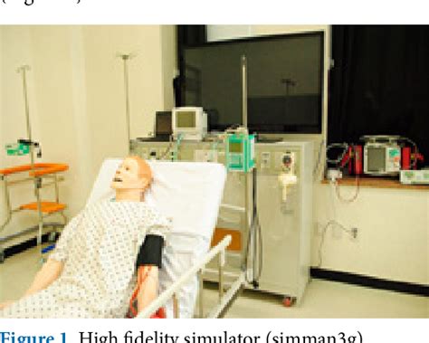 Figure 1 From Development Of A Simulation Practicum Module Using A High