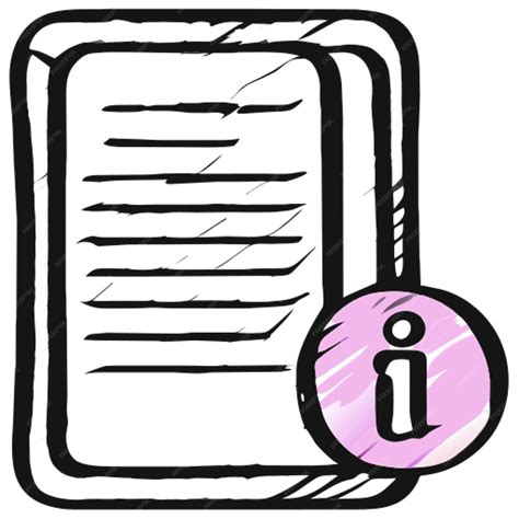 Premium Vector Cute Personal Information Icon Uneven Fill