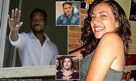 Meredith Kercher Killer Rudy Guede Charged With Beating Ex Girlfriend