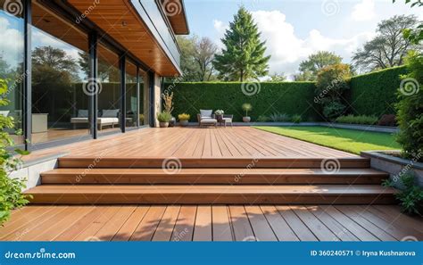 Terrace Renovation With Wooden Wpc Decking And Substructure Home Terrace Renovation With Wooden Wpc Decking And Substructure Home