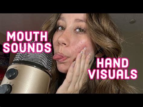 ASMR | Mouth Sounds And Hand Movements! 🤍