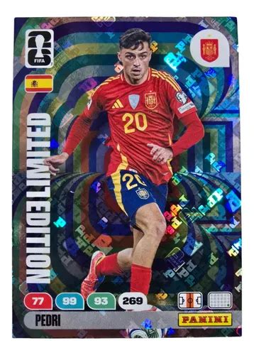 Carta Pedri Limited Edition Copa Mundial Usa Mex 2026 Cuotas Sin