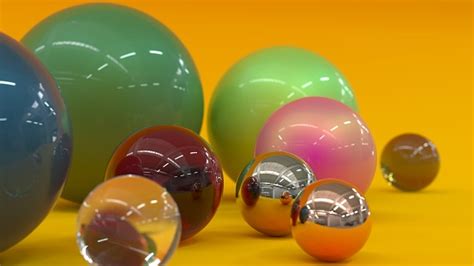 노란색 배경에 다양한 색상의 크고 작은 대리석 공의 클로즈업 구슬에 대한 스톡 사진 및 기타 이미지 구슬 구 다중 색상 Istock