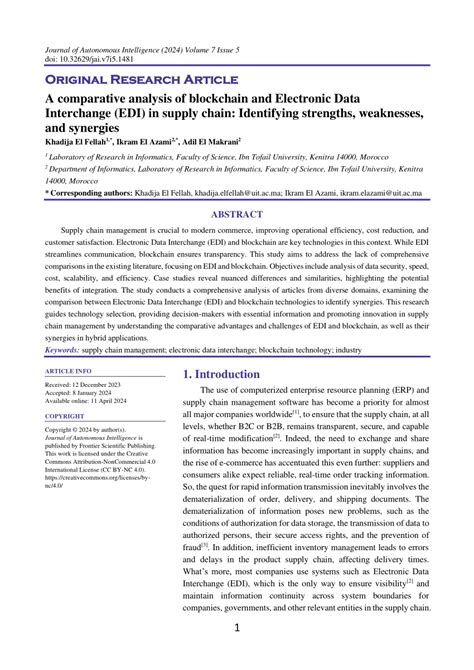 Pdf A Comparative Analysis Of Blockchain And Electronic Data