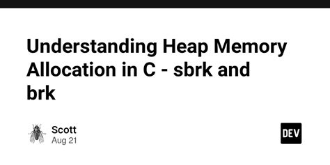 Understanding Heap Memory Allocation In C Sbrk And Brk Dev Community