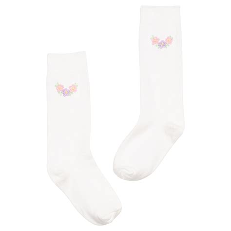 Little English Briarcliff Floral Knee Highs For Girls