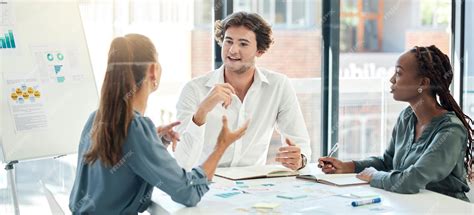 Premium Photo Teamwork Networking Or Communication For Startup Marketing And Advertising For