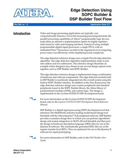 pdf edge detection using sopc builder and dsp builder …application