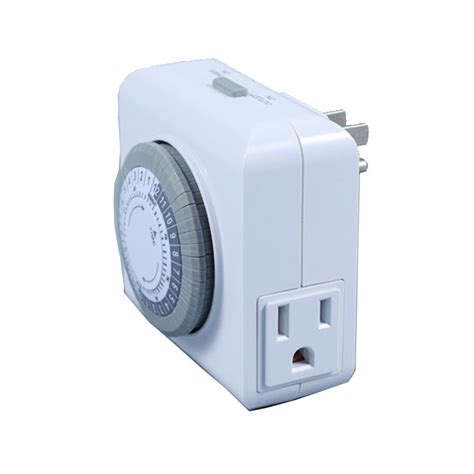 China 12 Hours 24 Hours Mechanical Timer Wall Plug Adapter Socket For Philippines South East