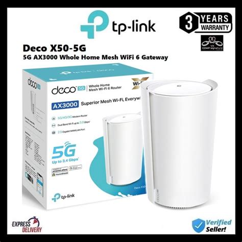 TP Link Deco X G G AX Whole Home Mesh WiFi Gateway Support All Telco Simcards Lazada