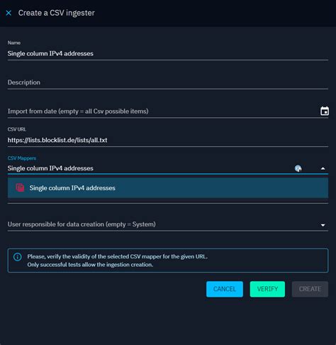 Csv Feed Opencti Documentation