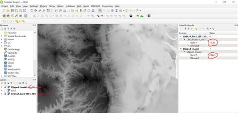 Clip Changing Of Pixel Values When Clipping Raster By Mask In QGIS Geographic Information