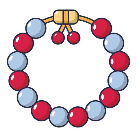 Bead Icon Cartoon Style 15042000 Vector Art At Vecteezy