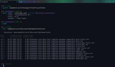 Nerd Fonts Nonmono Not Selectable With Windows Terminal · Issue 1098 · Ryanoasisnerd Fonts