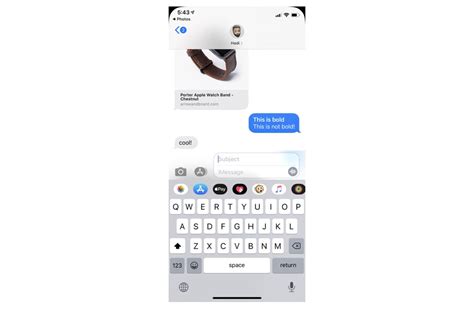 Use This Trick To Send Bold Text In Messages App IOS Hacker