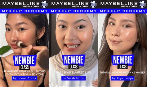 Yuk Ikutan Kelas Makeup Gratis Dari Maybelline Makeup Academy