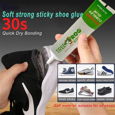 ML Special Shoe Repair Glue Tree Frog Rubber Shoe Glue Fast Bonding Lazada PH