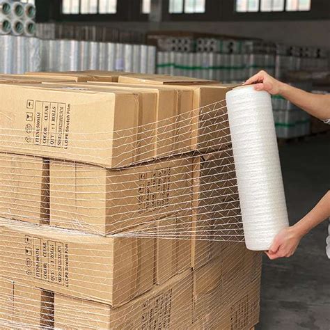 Pallet Netting Wrap Stretch Mesh Pallet Wrap Breathable Net Rolls