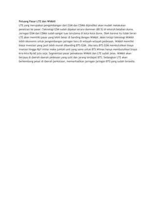 Wimax Vs Lte Pdf
