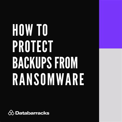 How To Protect Backups From Ransomware Pdf