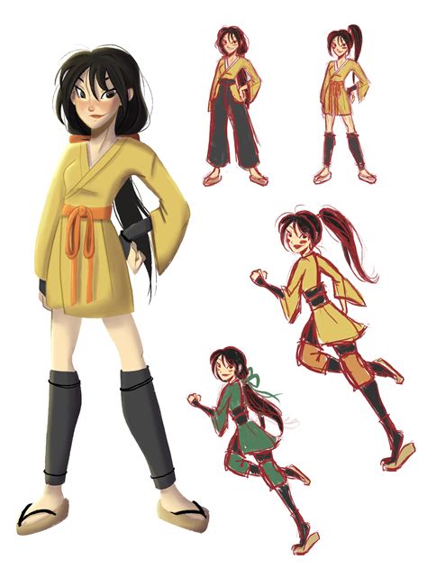 Maki Character Design On Behance