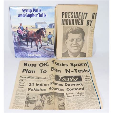 Syrup Pails And Gopher Tails Books Sold With