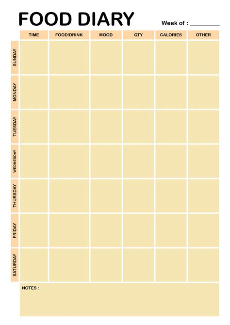 Weight Loss Diary 10 Free Pdf Printables Printablee