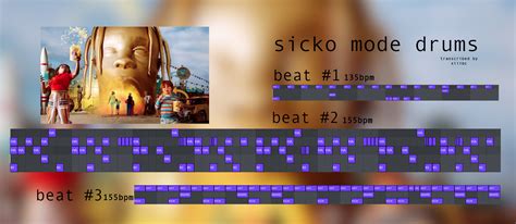 Drum Sequences From Sicko Mode R Trapproduction