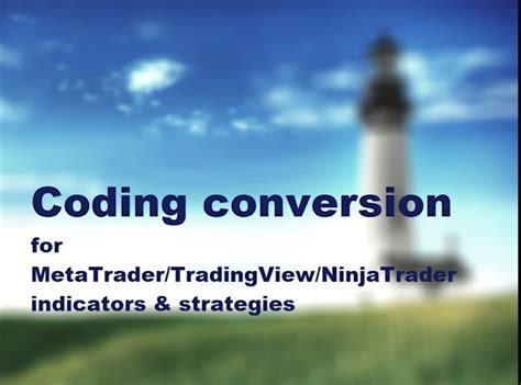 Automate Your Trading Strategy On Ninjatrader Mt4 Mt5 Tradingview