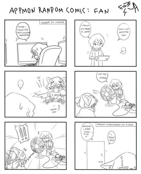 Appmon Random Comic Fan By Ginryuumaru On Deviantart