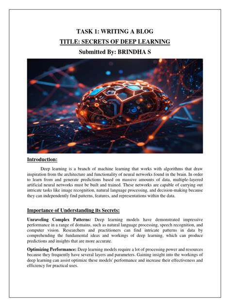 Secrets Of Deep Learning 1716536527 Pdf Artificial Neural Network Deep Learning