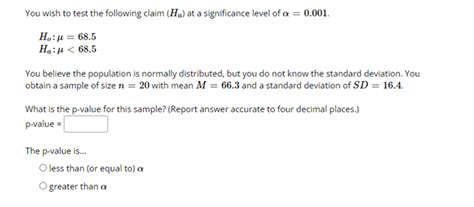 Solved You Wish To Test The Following Claim Chegg Com