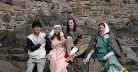 에딘버러성에서 만난 사람들