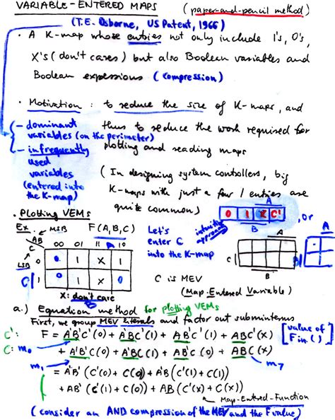 Variable Entered Maps Digital Design Ece 3550 Docsity