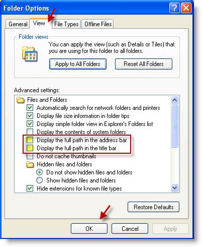 How To Display Full Paths In Windows Explorer