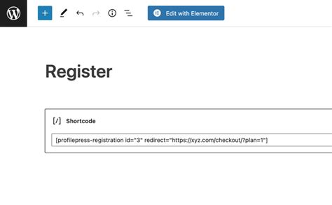 Redirecting Users To A Specific Checkout After Registration ProfilePress