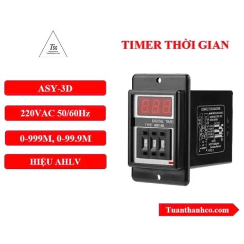 Hàng Tốt Timer Thời Gian Asy 3d Hiệu Anly Asy 3d Nhà Phân Phối Thiết Bị Điện Tuấn Thành