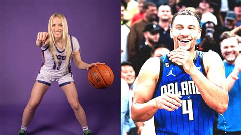 Im Locked In With Tcu Tonight Jalen Suggs Hypes Girlfriend Hailey Van Lith With Sweet