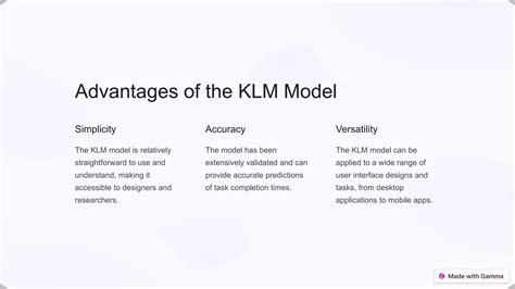 The Klm Model Unlocking Human Computer Interactionpptx
