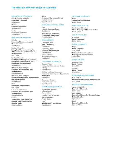 Solution Practical Econometrics The Mcgraw Hillirwin Series In Economics By Christiana Hilmer