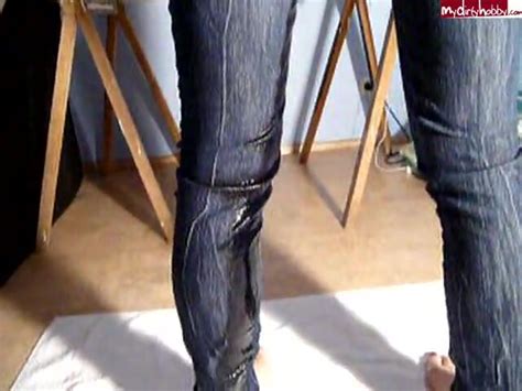 Pissing In Jeans Wets Her Jeans And Then Gets ThisVid Com